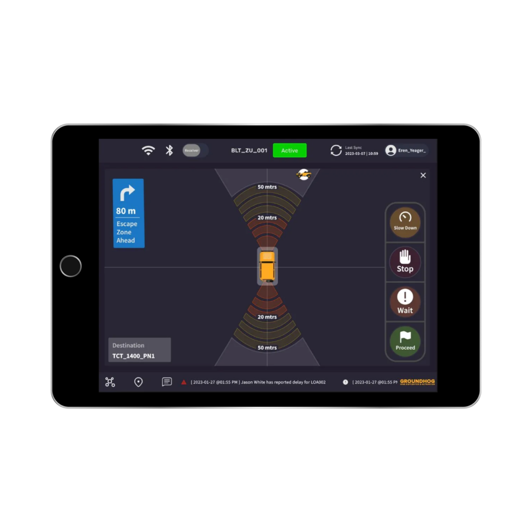 Open Pit Fleet Management System - Groundhog Apps