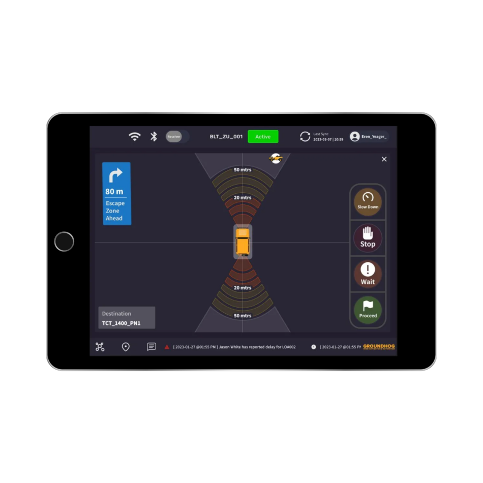 Open Pit Fleet Management System - Groundhog Apps